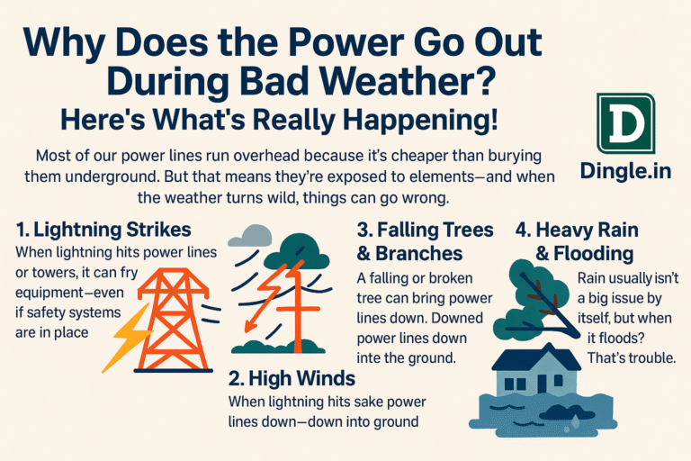 Why Does Bad Weather Cause Power Cut and Outages? - dingle.in
